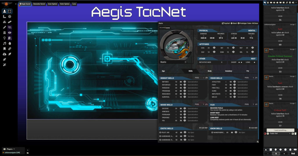 Let's Explore Eclipse Phase on Foundry VTT - Foundry Hub